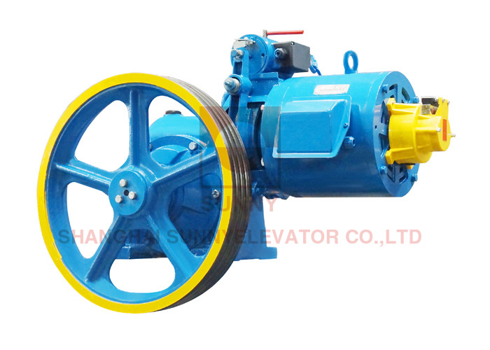 Suku Cadang Lift Profesional Vvvf Motor Traksi Mesin Biru